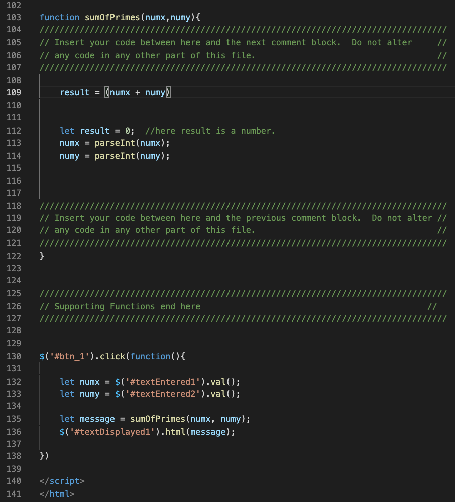Solved Write a program that computes the sum of the prime | Chegg.com