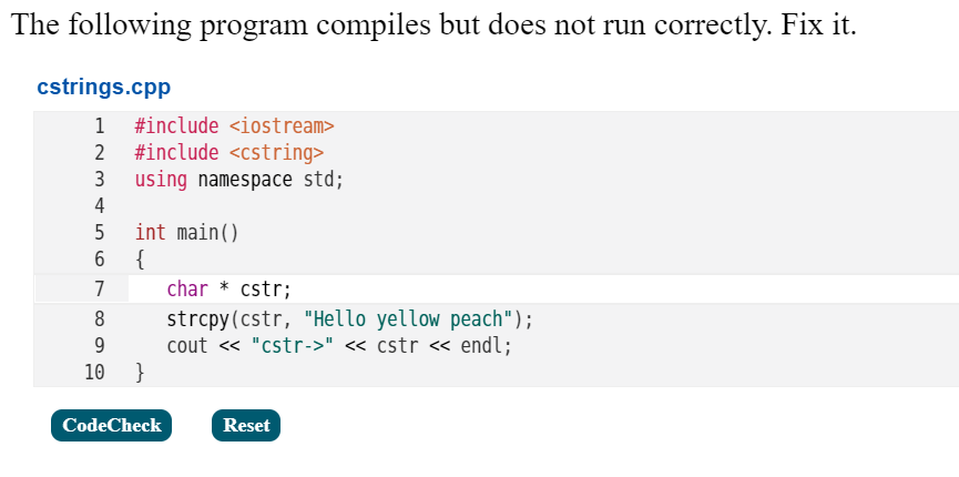 Solved The following code doesn't always work. Can you fix | Chegg.com