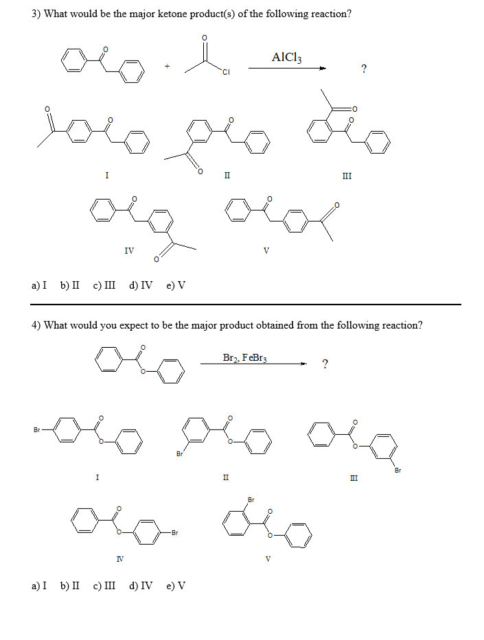 Solved 1) Consider the structures given below. Which of them | Chegg.com