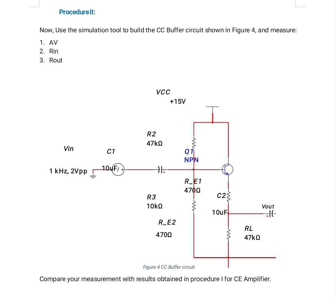 Single Stage Amplifier Objectives Design an RC | Chegg.com