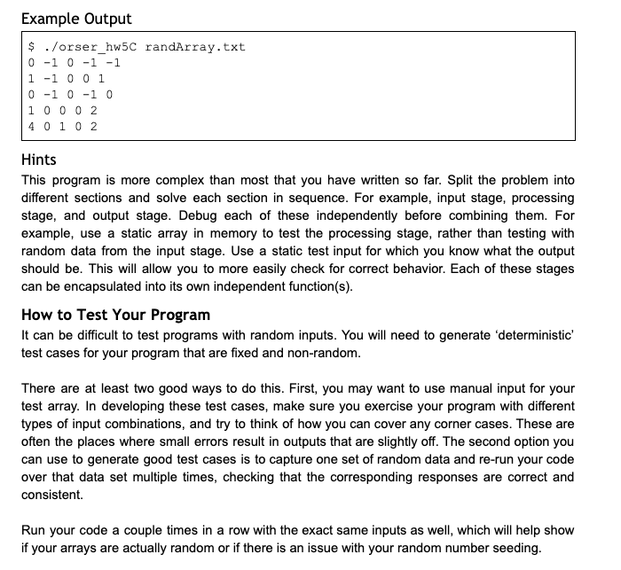 Solved Problem C: Pixel Averaging (5 points) You are given a | Chegg.com