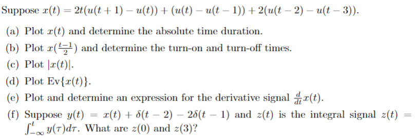 Solved ECE 3300 ﻿Signals Systems and Transforms help. Please | Chegg.com
