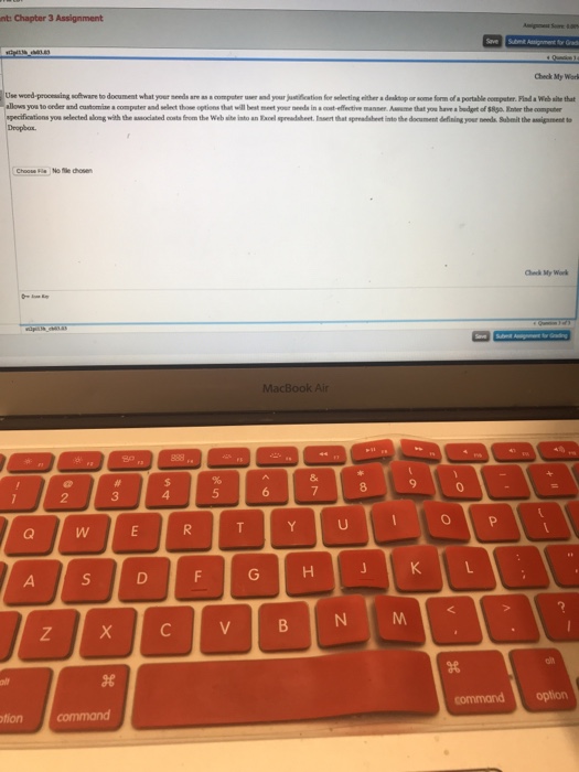Chapter 3 Assignment Check My Wark dffeent color | Chegg.com