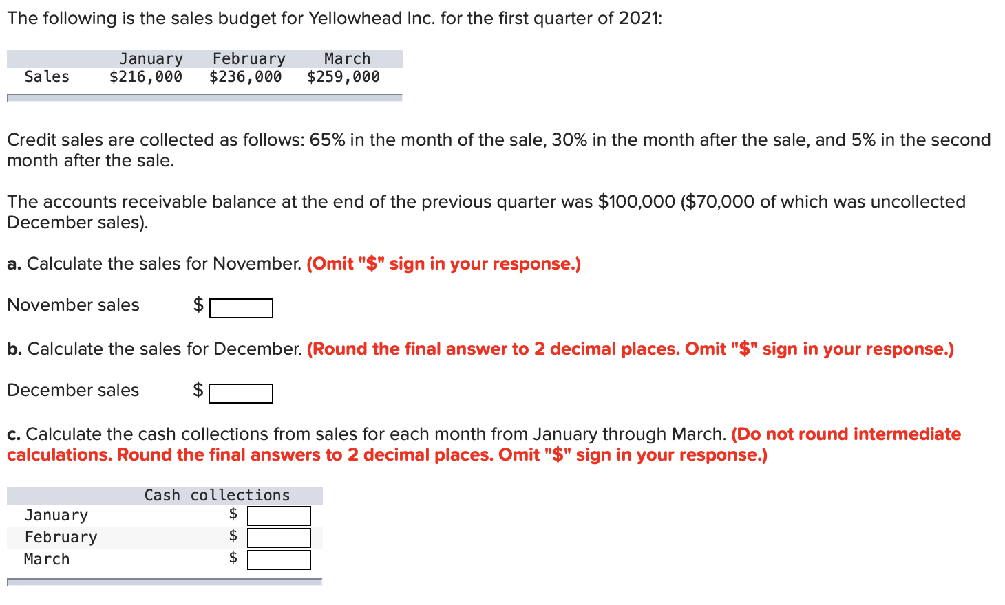 Solved hello can someone please help me with this managerial | Chegg.com