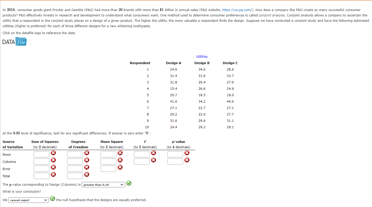 Solved utilities (higher is preferred) for each of three | Chegg.com