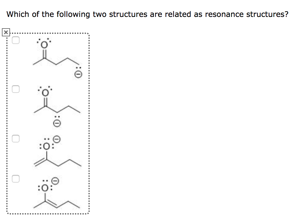 Solved Which of the following two structures are related as | Chegg.com