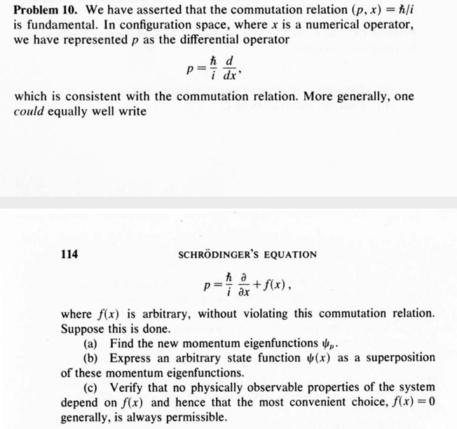 Solved Problem 10. We have asserted that the commutation | Chegg.com