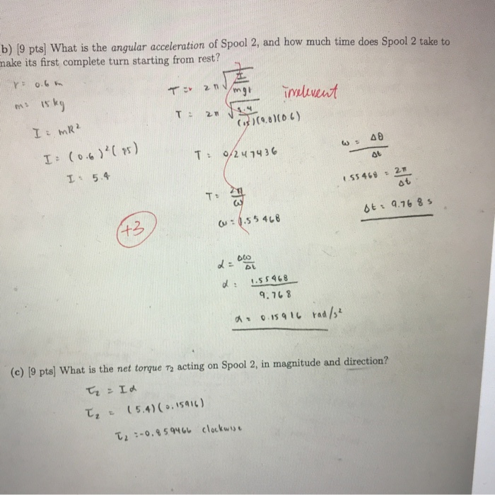 Solved o) Applying a constant torque ass 1.4 N.ma machine | Chegg.com