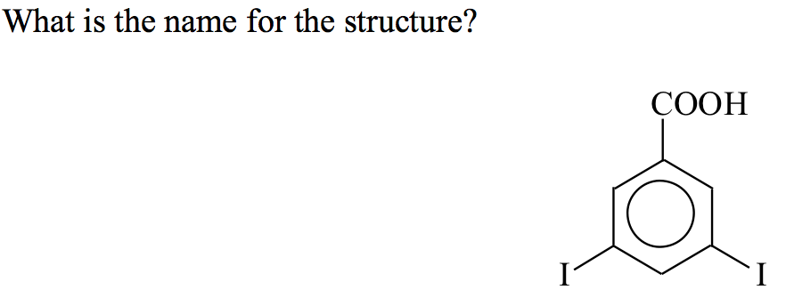 Solved What is the name for the structure? COOH I I | Chegg.com