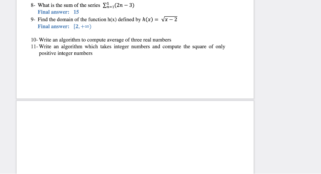 solved-8-what-is-the-sum-of-the-series-en-1-2n-3-final-chegg