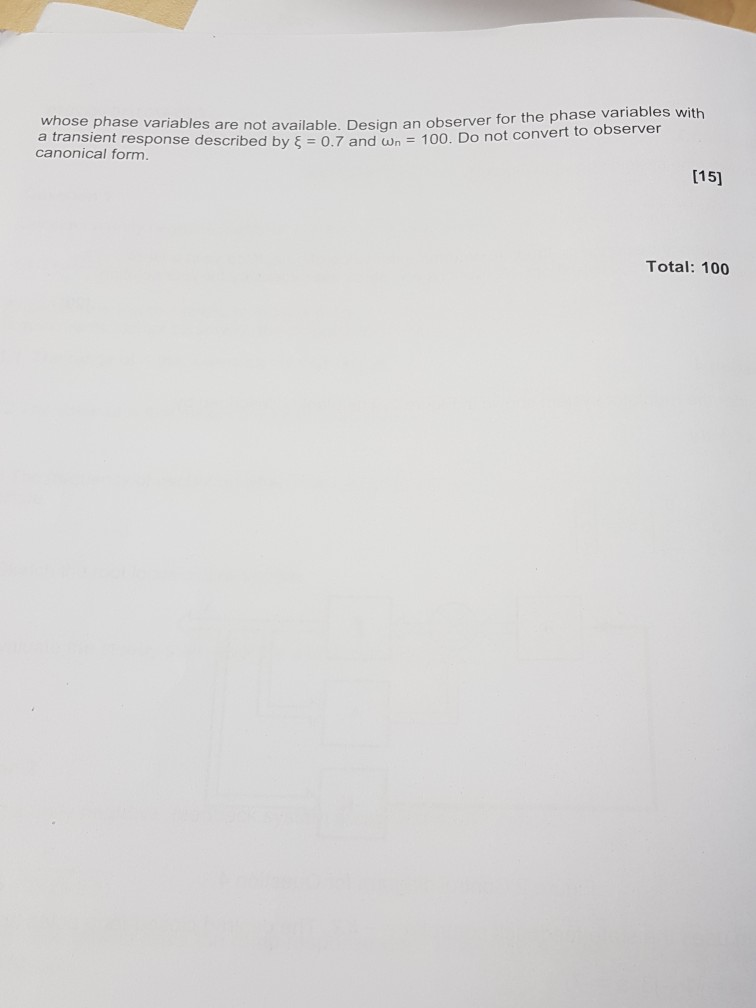 Solved Question 5 Consider the plant (s+1) G(s) = (s+4)(s+6) | Chegg.com