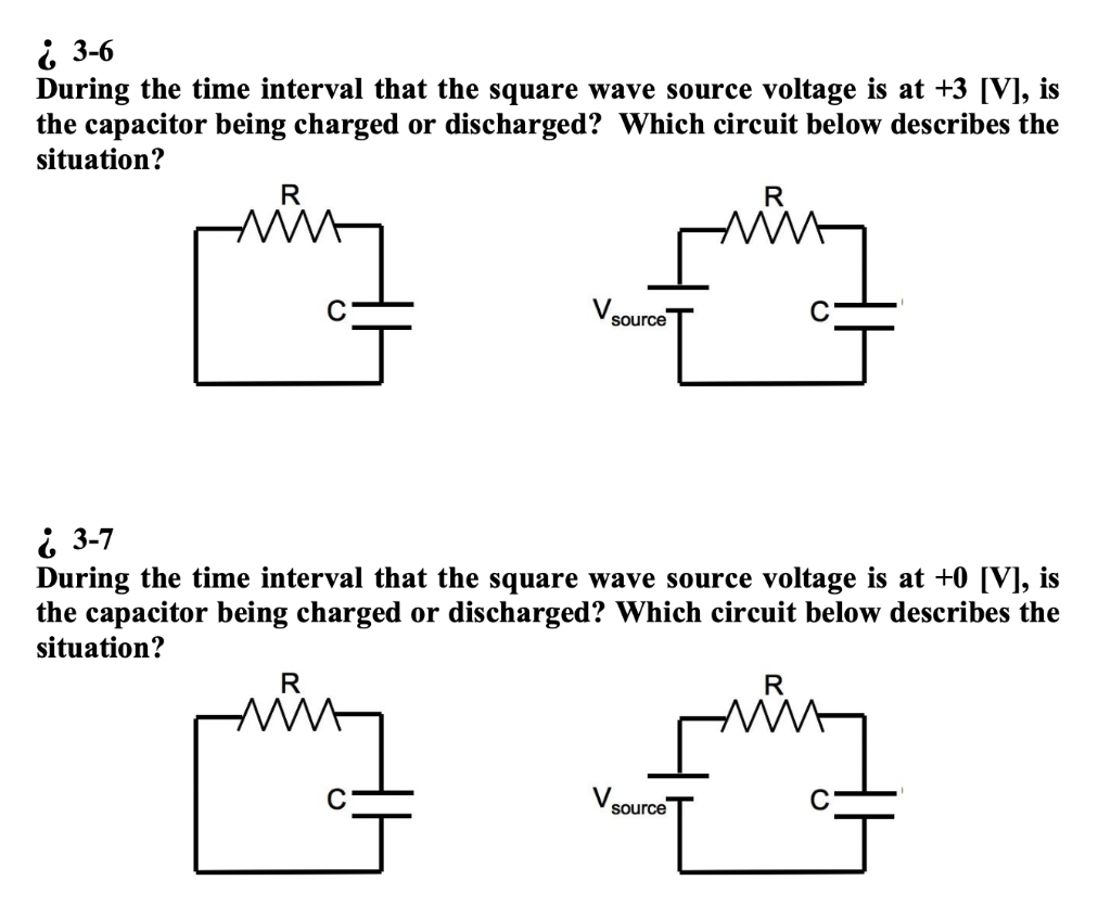 Solved ¿ 3-6 During the time interval that the square wave | Chegg.com