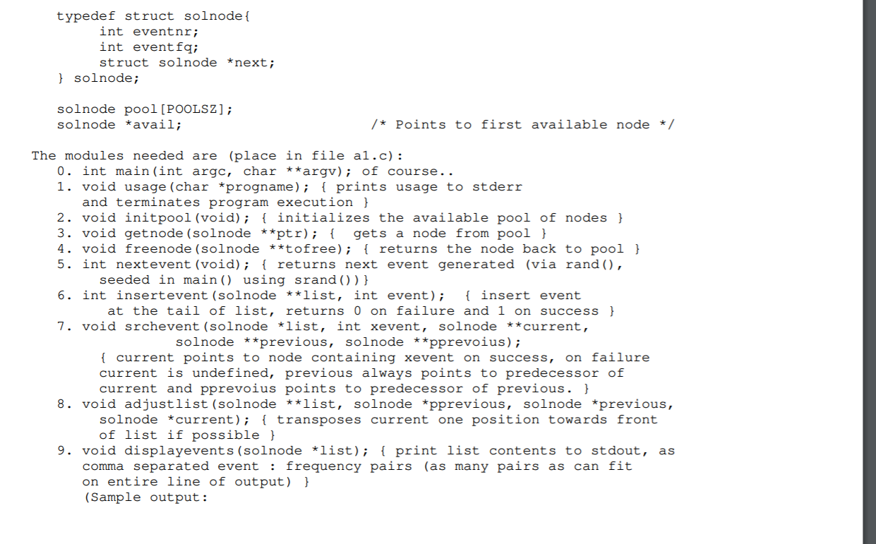Goal: To learn Linux programming environment and | Chegg.com