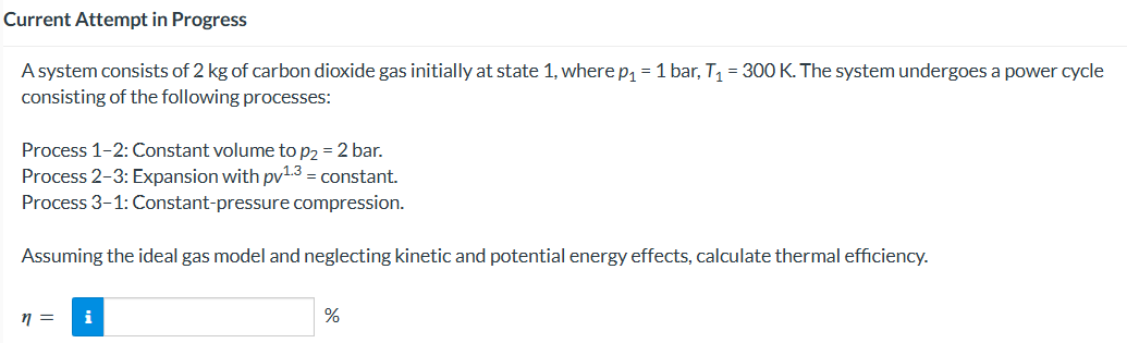 Solved Current Attempt in ﻿ProgressA system consists | Chegg.com