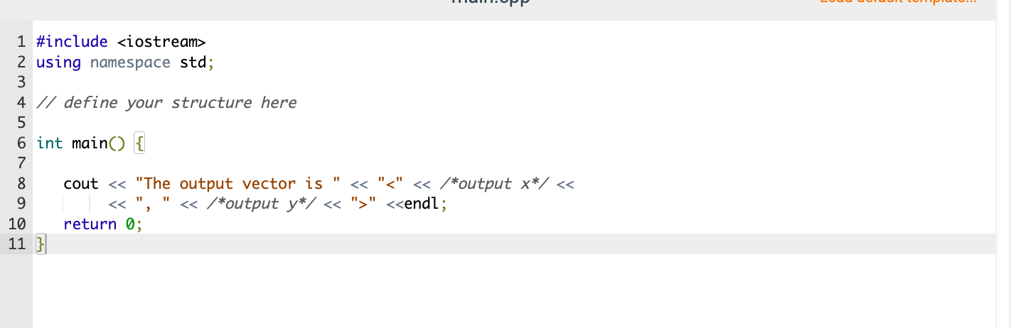 Solved struct vector2D \{ float x; float y; \}; write a | Chegg.com