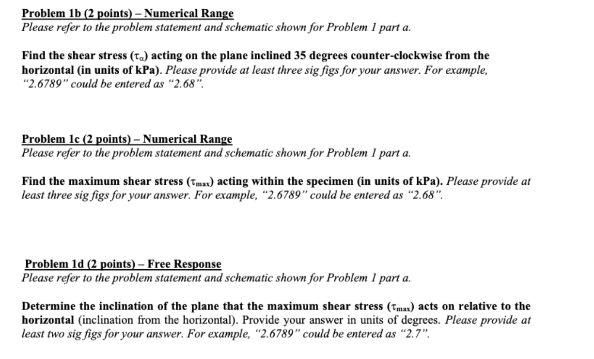 Solved Problem 1a ( 2 points) - Numerical Range Please refer | Chegg.com