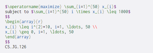 Solved $\operatorname{maximize} \sum_{i=1}^{50} x_{i}$ | Chegg.com