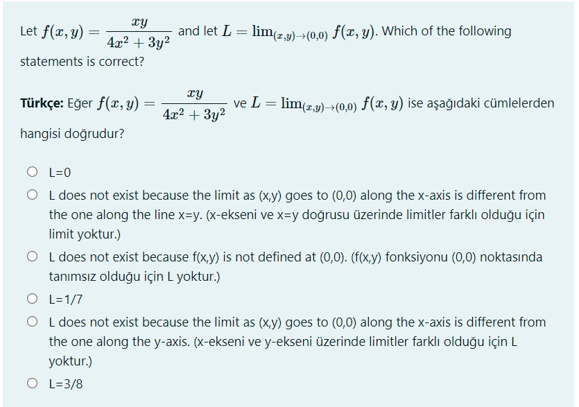 Solved = ху Let f(x,y) 4x2 + 3y2 statements is correct? and | Chegg.com