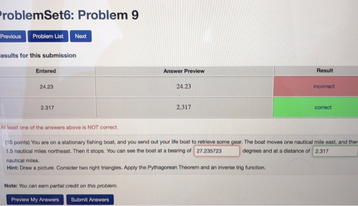 Solved roblemSet6: Problem 9 Previous Problem ListNext | Chegg.com