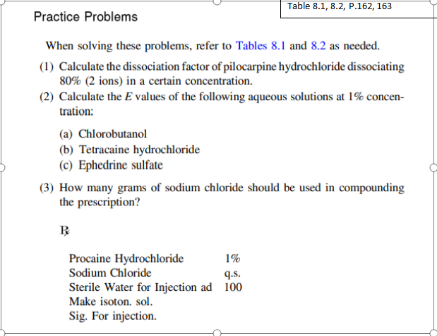 Solved Table 5 1 P 111 Practice Problems Refer To Table 5 1
