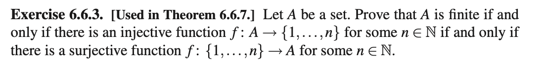 Solved Exercise 6.6.3. [Used in Theorem 6.6.7.] Let A be a | Chegg.com