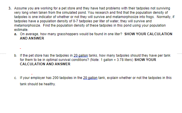 Solved 3. Assume you are working for a pet store and they | Chegg.com