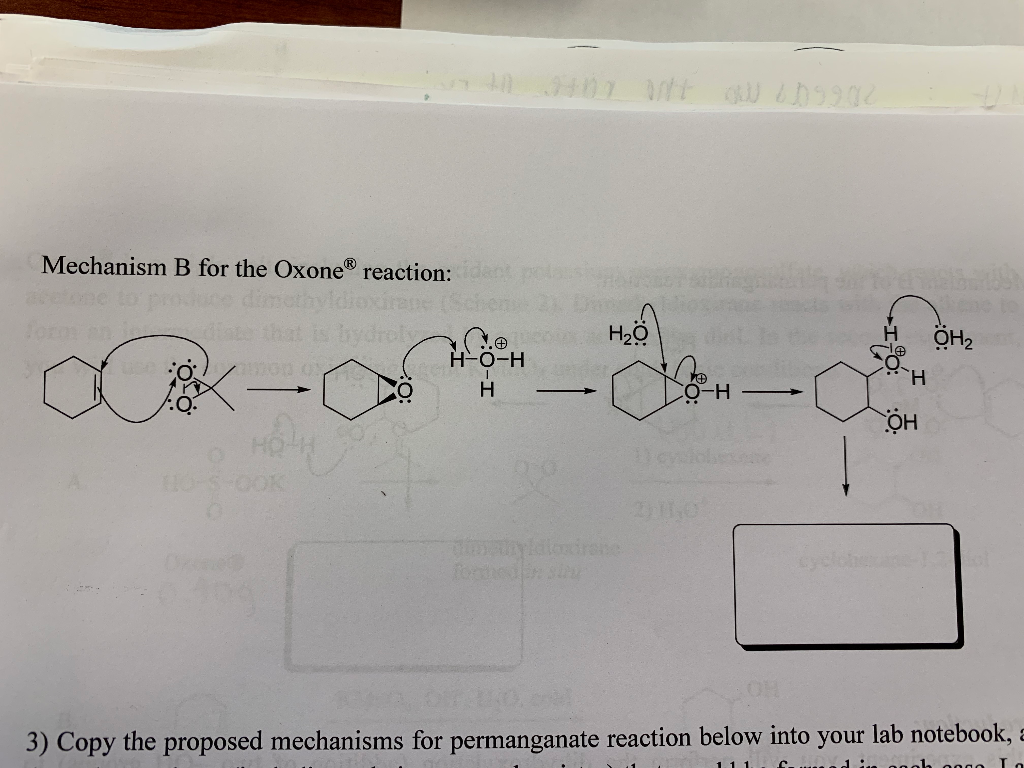 Solved Directions: Copy the proposed mechanisms for the | Chegg.com
