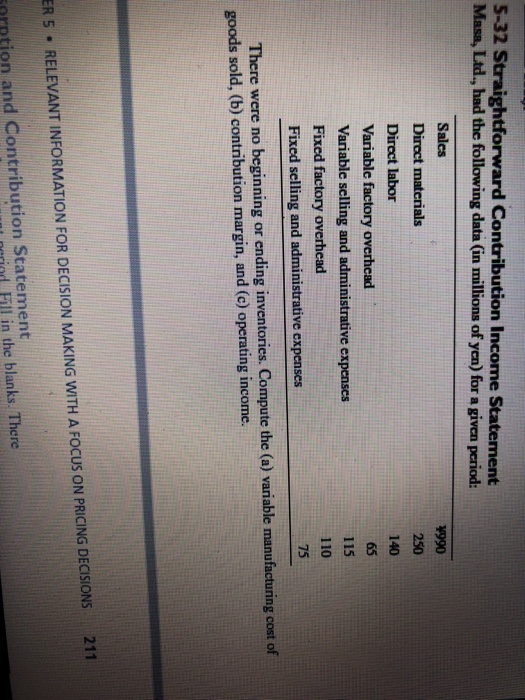 Solved INTRODUCTION TO Management Accounting Horngren Sundem | Chegg.com