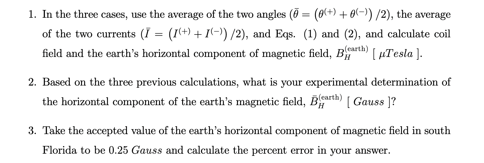 1. In the three cases, use the average of the two | Chegg.com