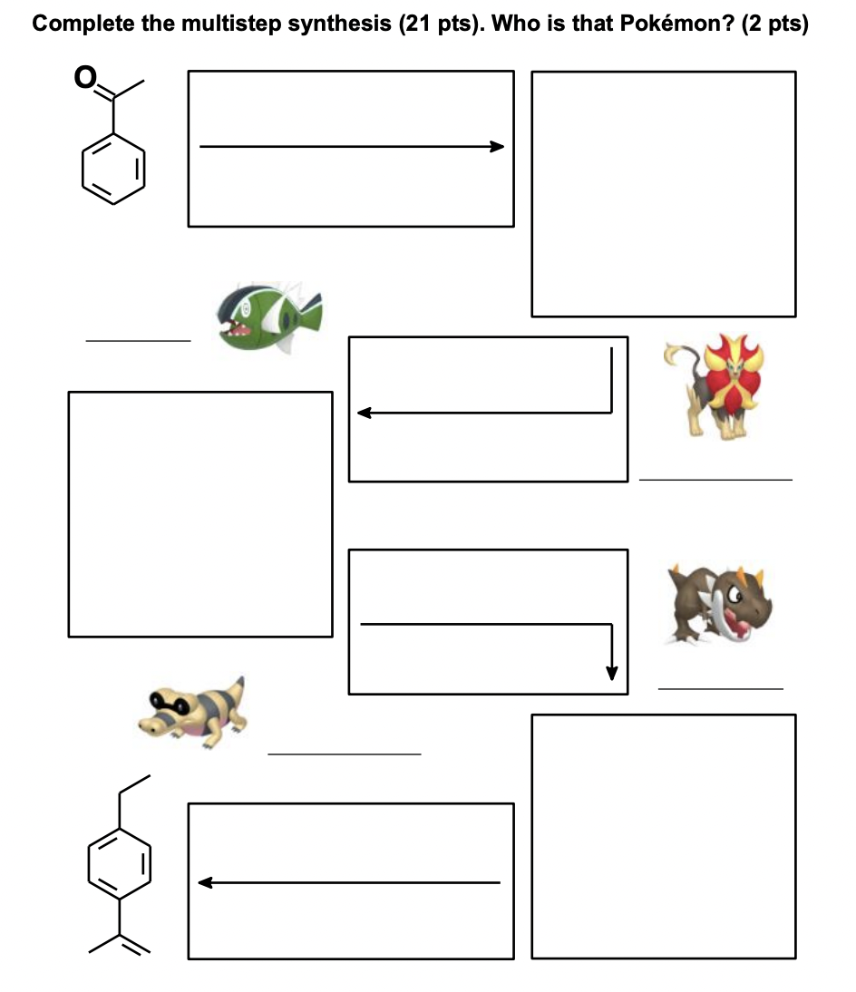 Solved Organic Chemistry - Complete the multistep synthesis. | Chegg.com