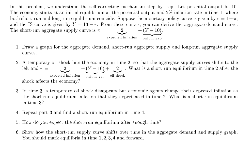 Solved In this problem, we understand the self-correcting | Chegg.com