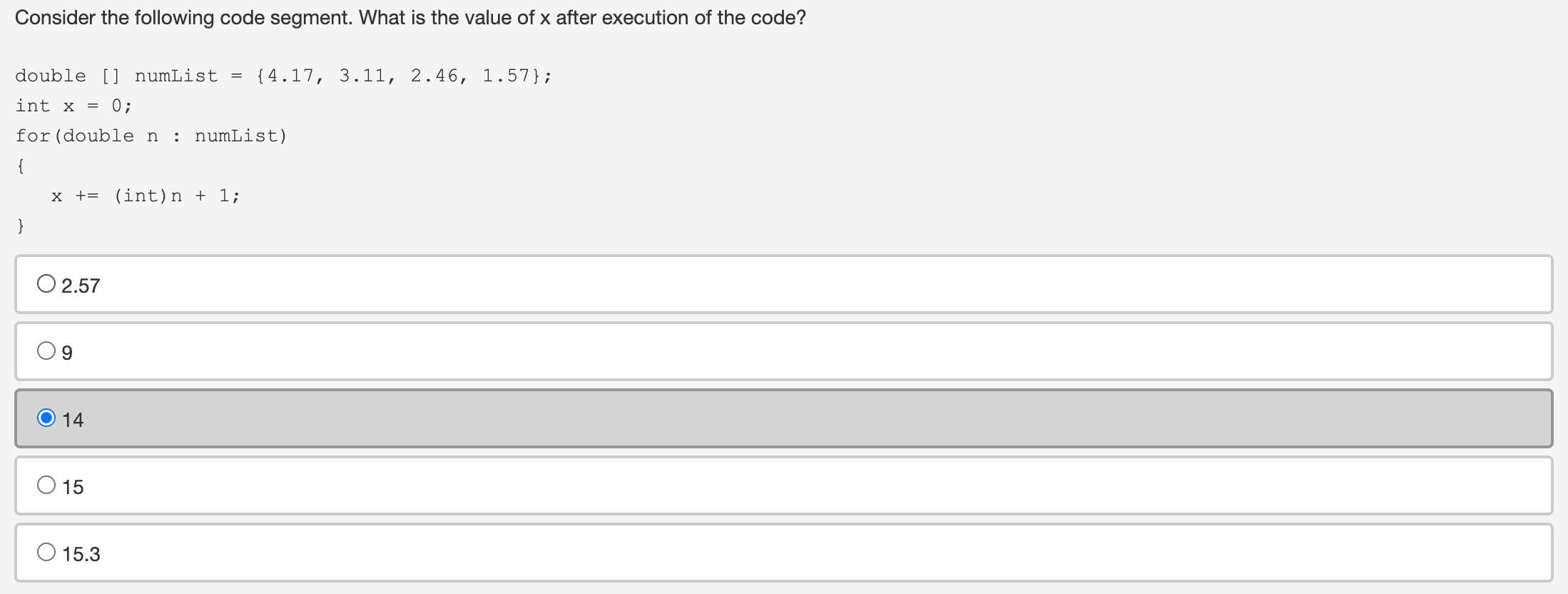 Solved In reference to for-each loops, which of the | Chegg.com