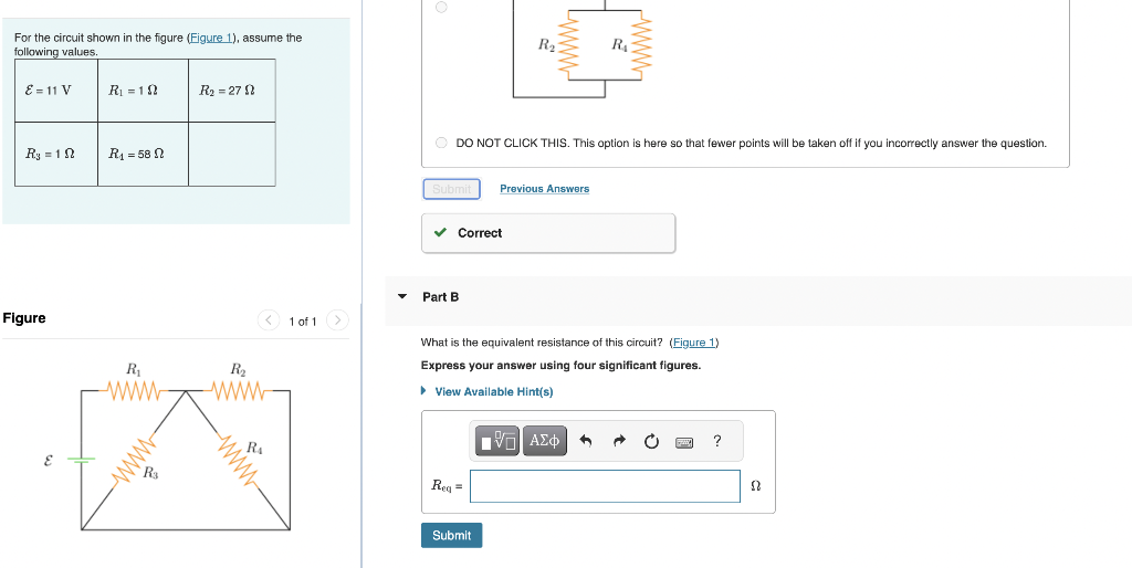 Solved For the circuit shown in the figure (Figure 1), | Chegg.com