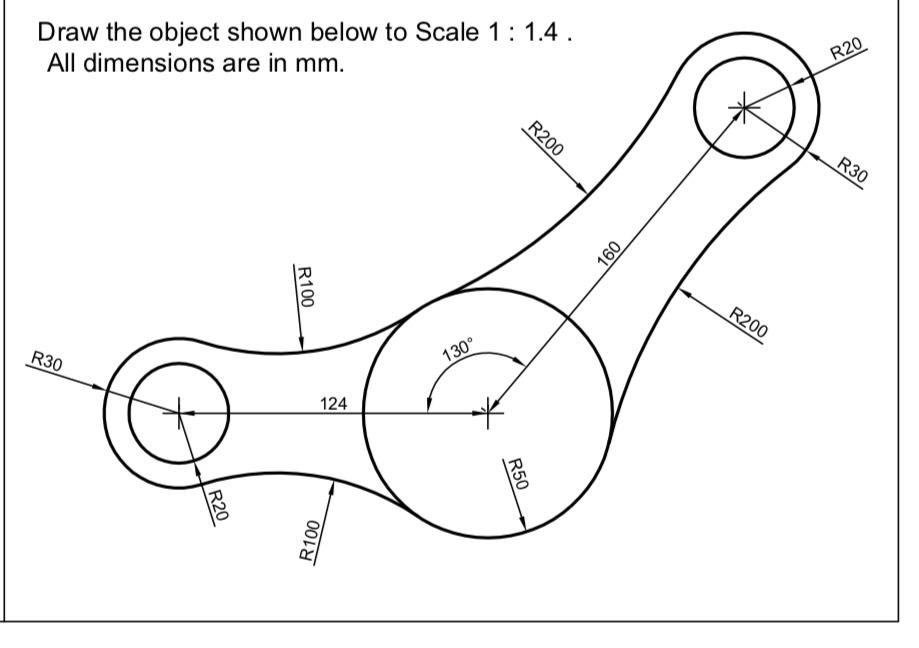 Can you draw this in autocad and show every step you | Chegg.com