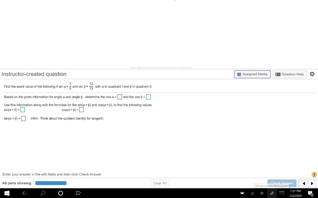 Solved Instructor-created question Assigned Media 3 Question | Chegg.com