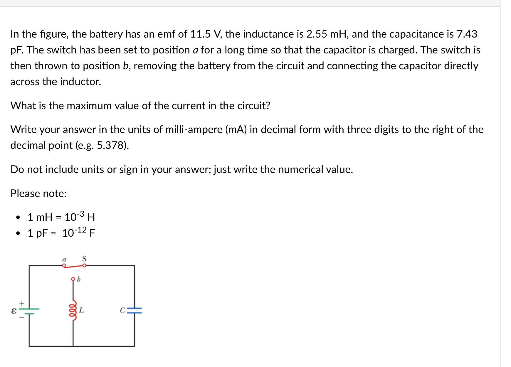 Solved In the figure, the battery has an emf of 11.5V, ﻿the | Chegg.com