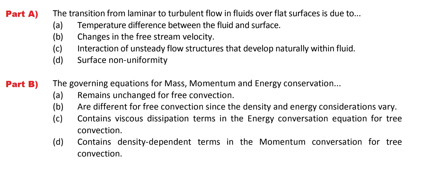 Solved heat transfer question, show steps clearly. will give | Chegg.com