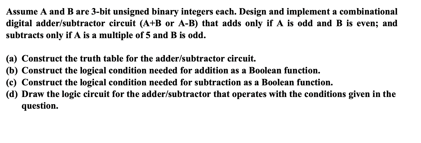 Solved The clue is to use tri-state buffers to ensure the | Chegg.com