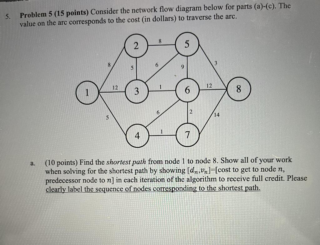 Solved i need part b and c b. (3 points) Using the | Chegg.com