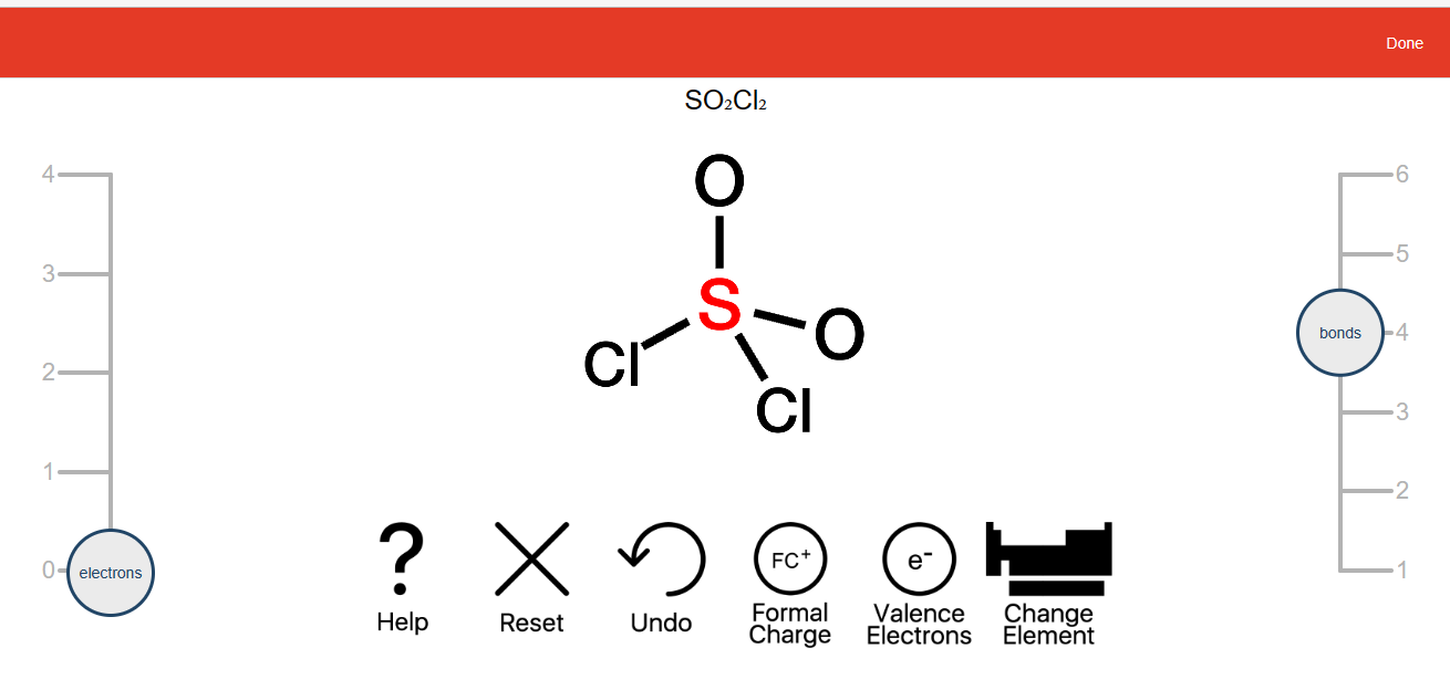Solved A correct skeletal outline for SO2Cl2 is shown below. | Chegg.com