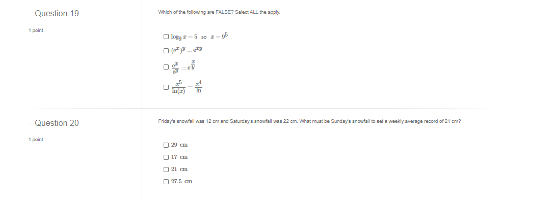 Solved Answer all the questions 19 and 20 with the | Chegg.com