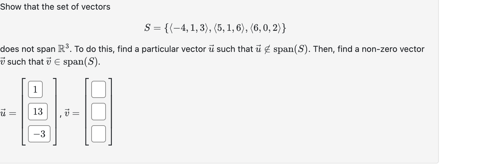 Solved Show that the set of vectors | Chegg.com
