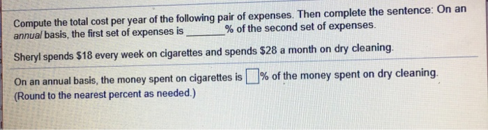 Solved Compute The Total Cost Per Year Of The Following Pair Chegg