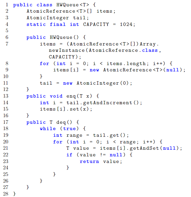 Solved This exercise examines a queue implementation | Chegg.com