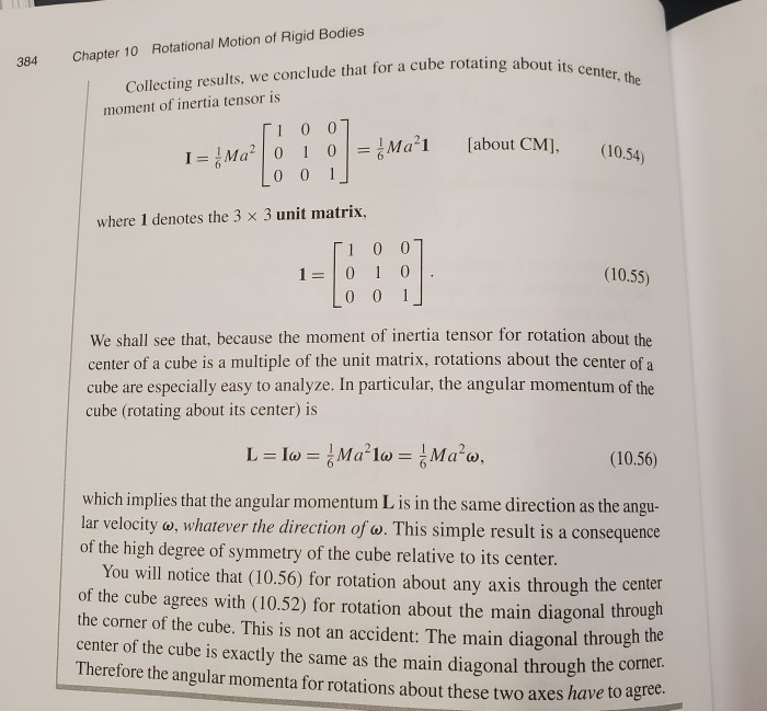Solved (3) (30 points) In Example 10.2, the moment of | Chegg.com