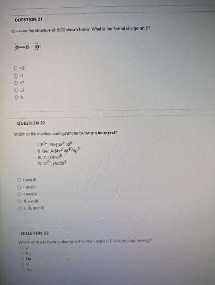 Solved Consider the structure of SOZ shown below. What is | Chegg.com