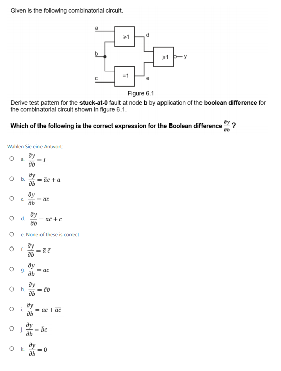 Solved Given is the following combinatorial circuit. >1 b >1 | Chegg.com