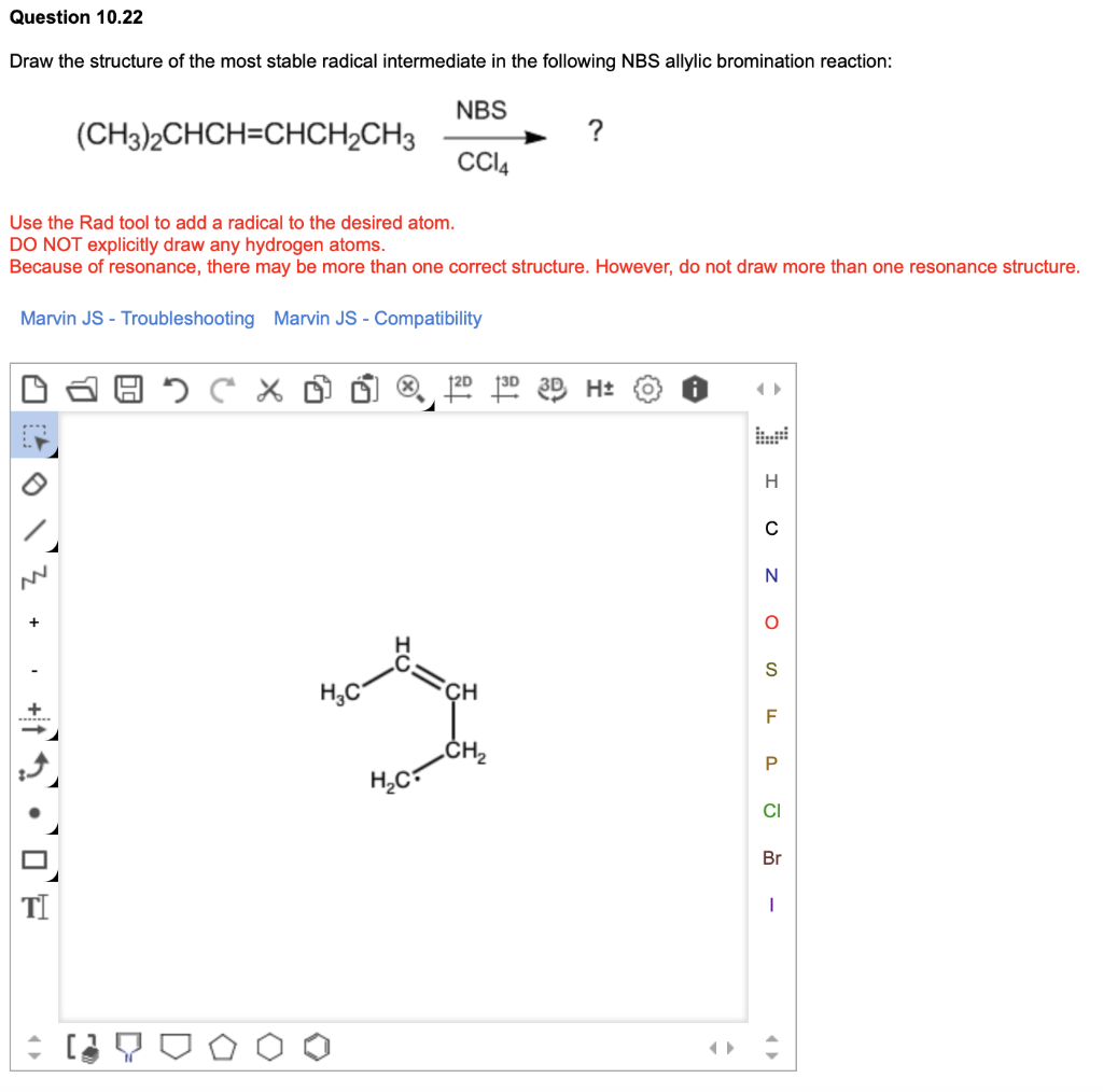 Solved Question 10.22 Draw the structure of the most stable | Chegg.com