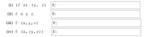 Solved For the following terms, in Haskell, which are all of | Chegg.com
