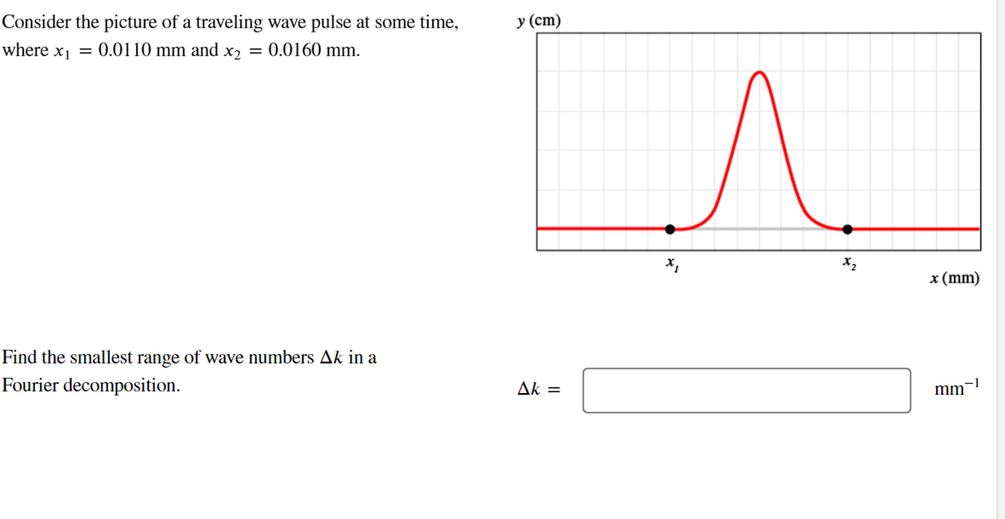 Solved Consider the picture of a traveling wave pulse at | Chegg.com